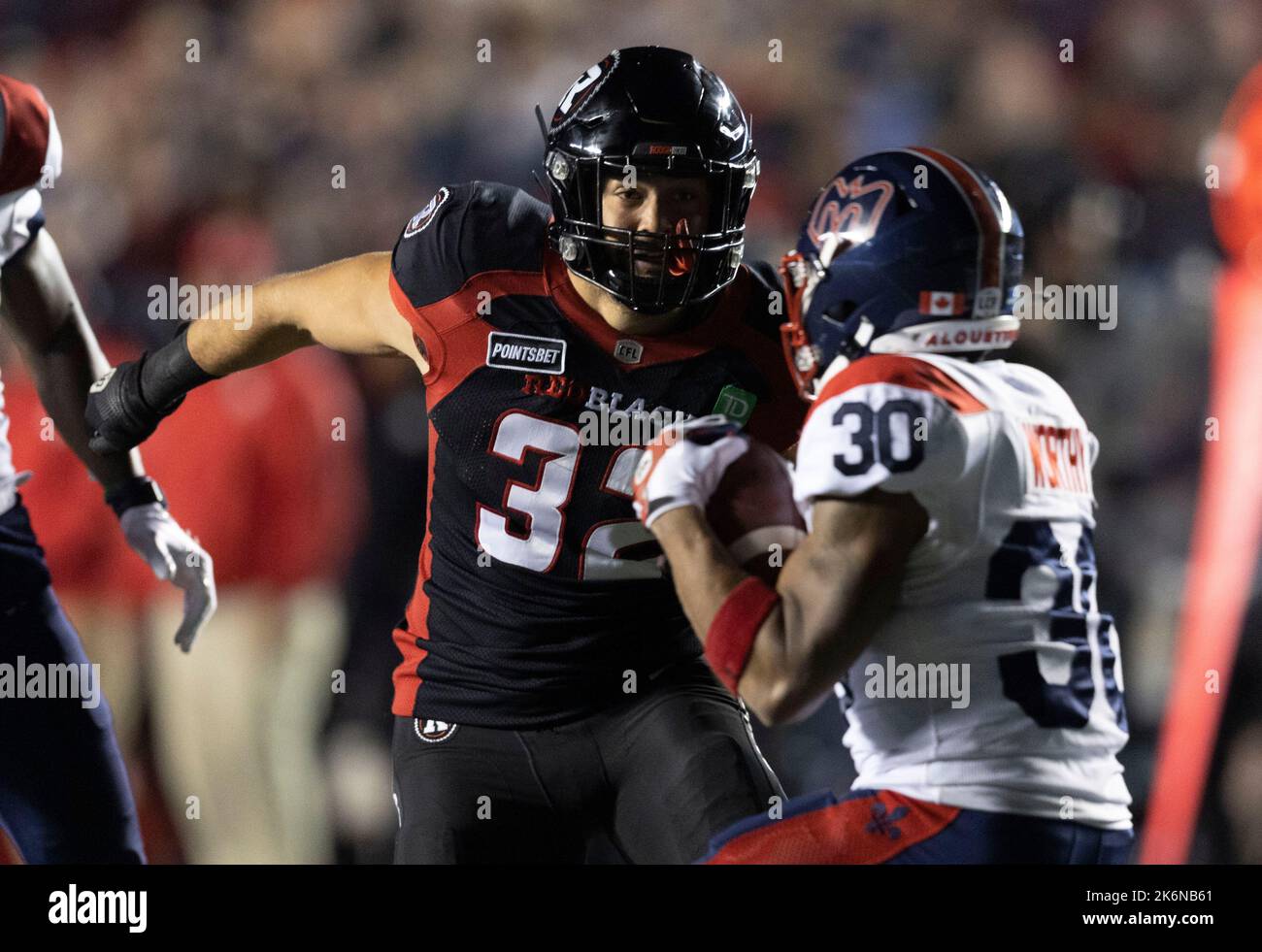 Canada. 14th Oct, 2022. (Ottawa, Canada---14 October 2022) Adam Auclair ...