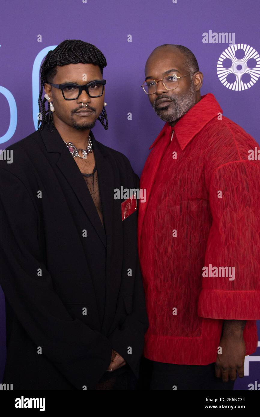 New York, NY, USA. 14th Oct, 2022. Chester Algernal Gordon and Elegance ...