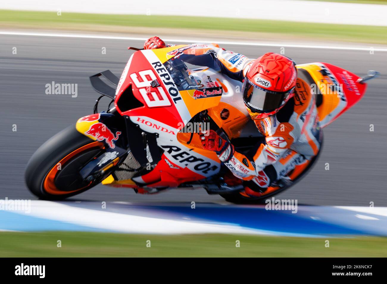 October 15, 2022: Marc Marquez (93) of the Repsol Honda Team qualifies ...