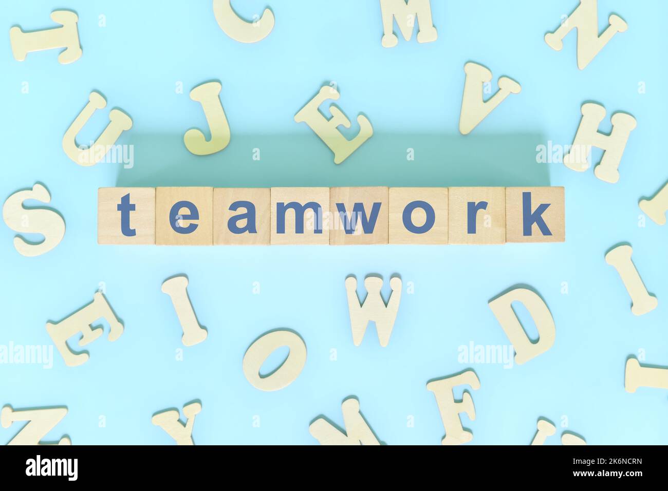 Teamwork core values concept in business, company and organization ...