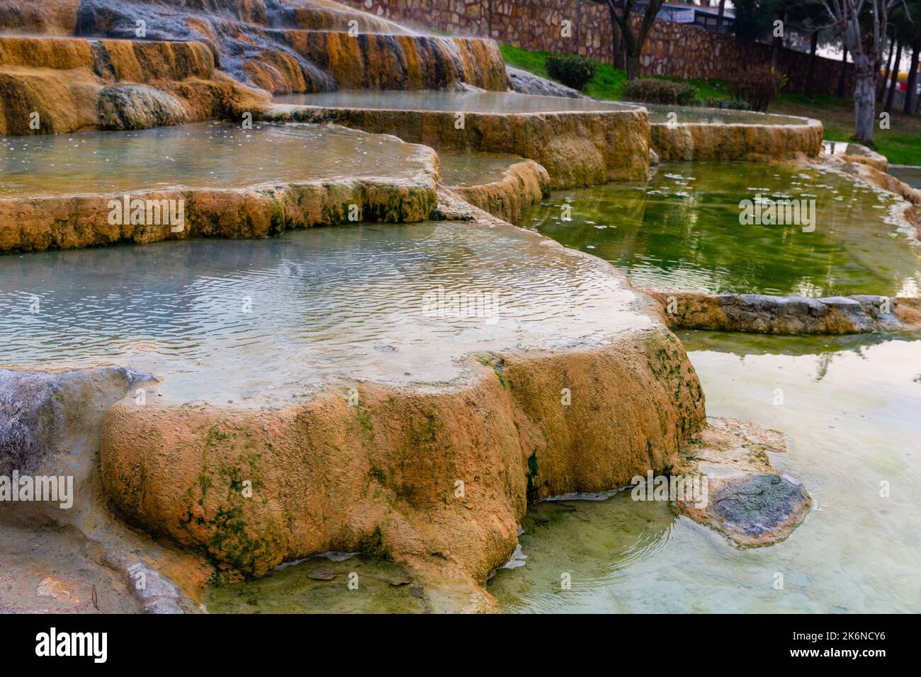 Red springs near Pamukkale in Turkey Stock Photo - Alamy