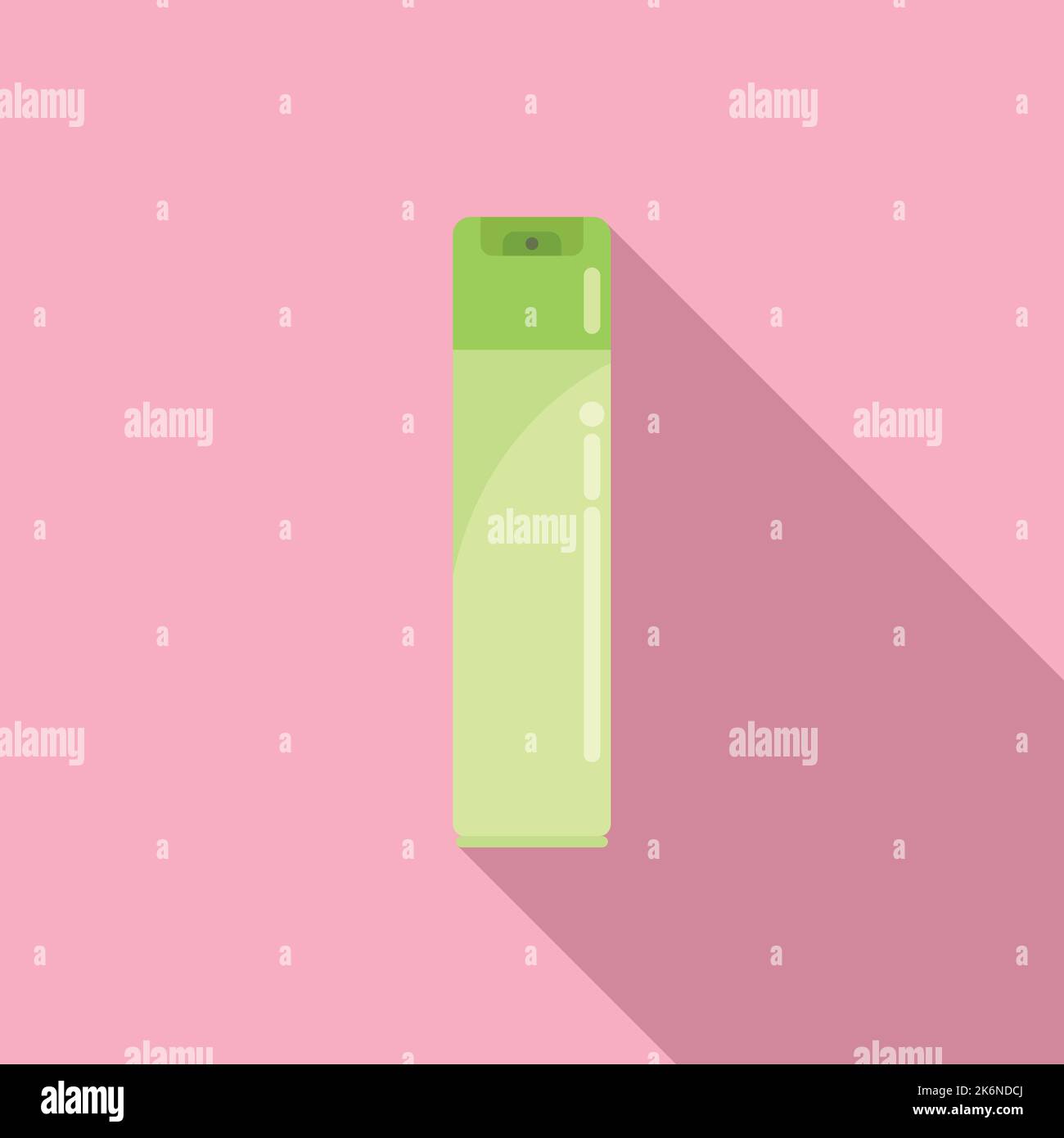 Toilet deodorant icon flat vector. Air spray. Fresh aerosol Stock ...