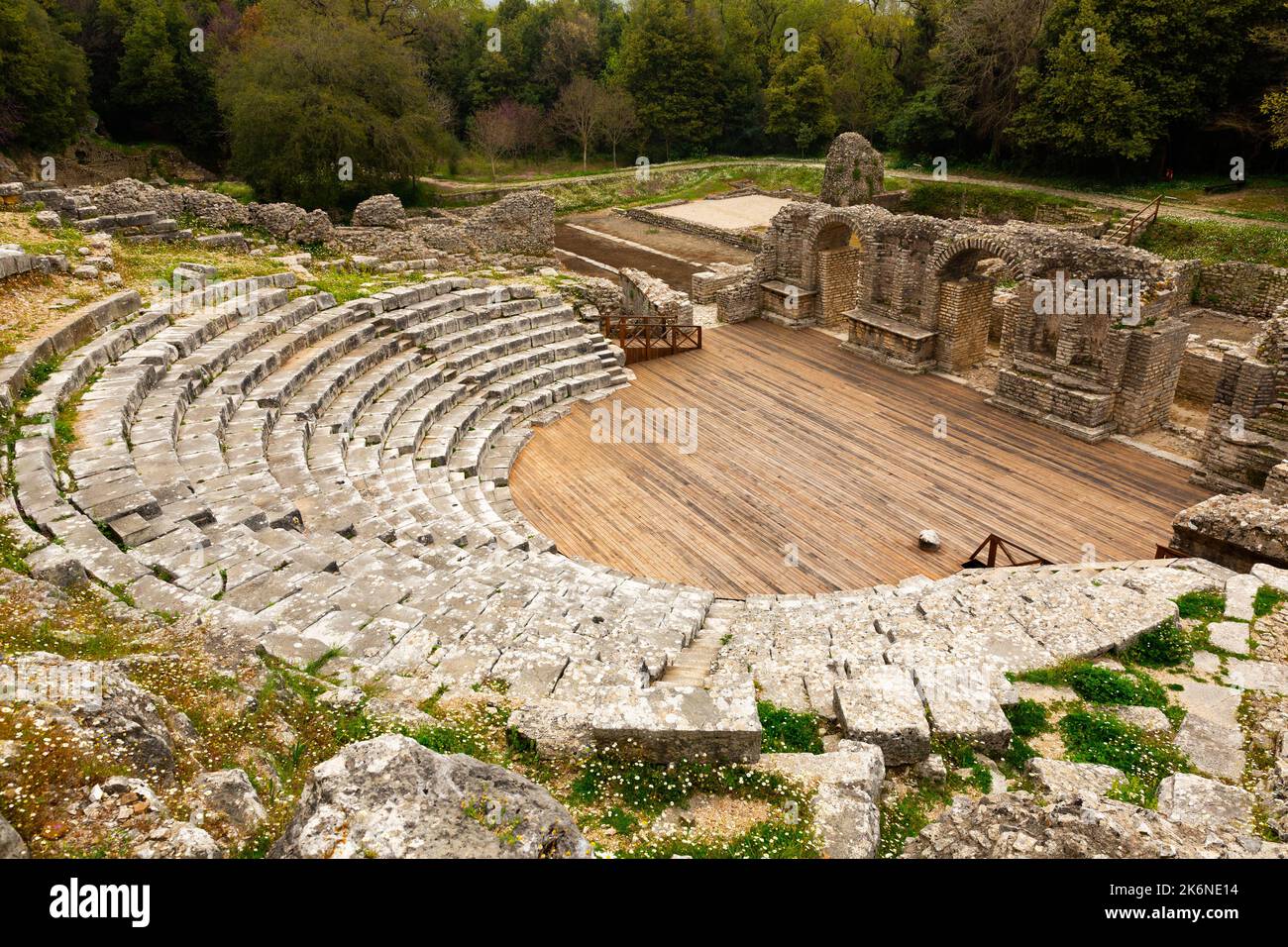 Roman amphitheatre butrint albania hi-res stock photography and images ...