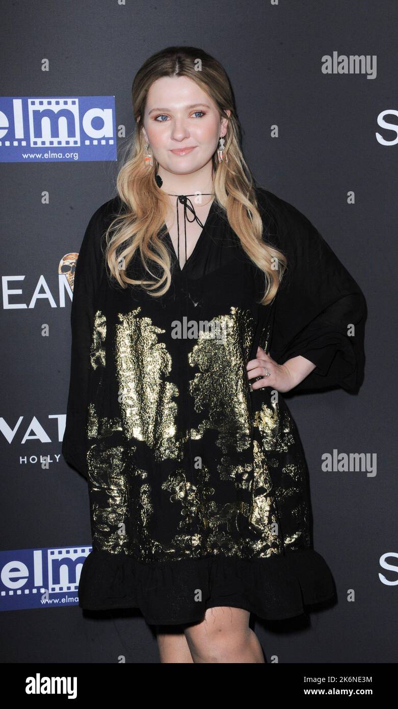 Los Angeles, CA. 14th Oct, 2022. Abigail Breslin at arrivals for ...