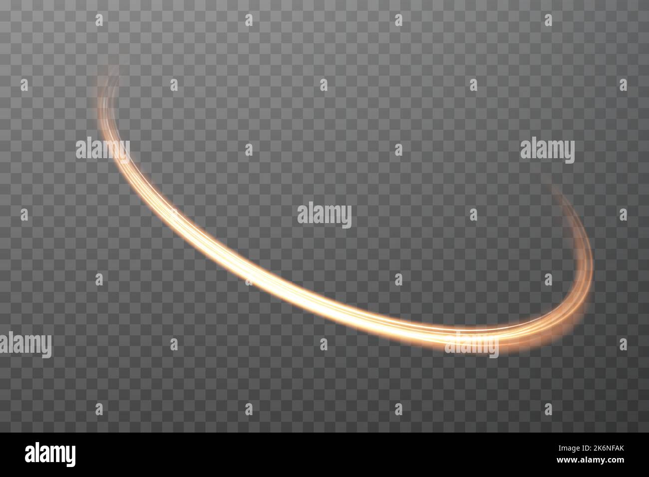 Luminous white lines of speed. Light glowing effect. Abstract motion ...