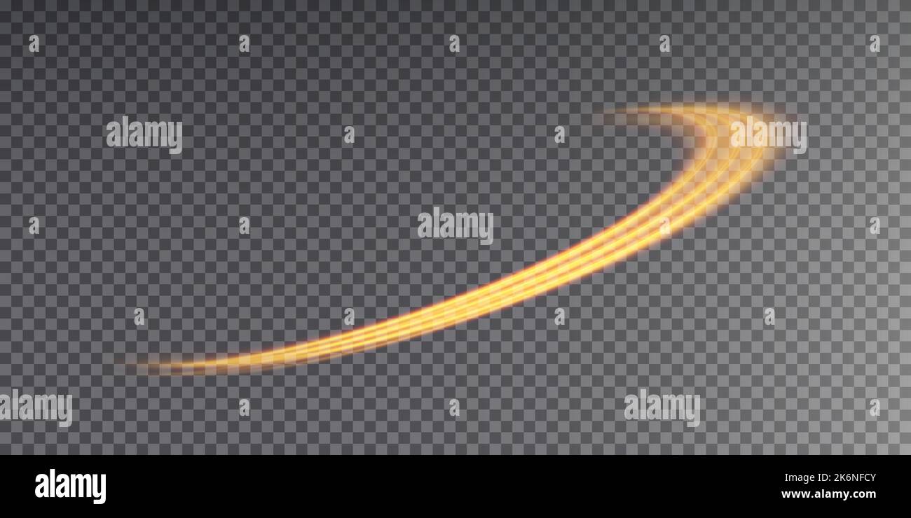 Luminous white lines of speed. Light glowing effect. Abstract motion ...