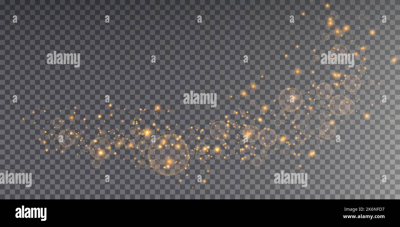 White png dust light. Bokeh light lights effect background. Christmas ...