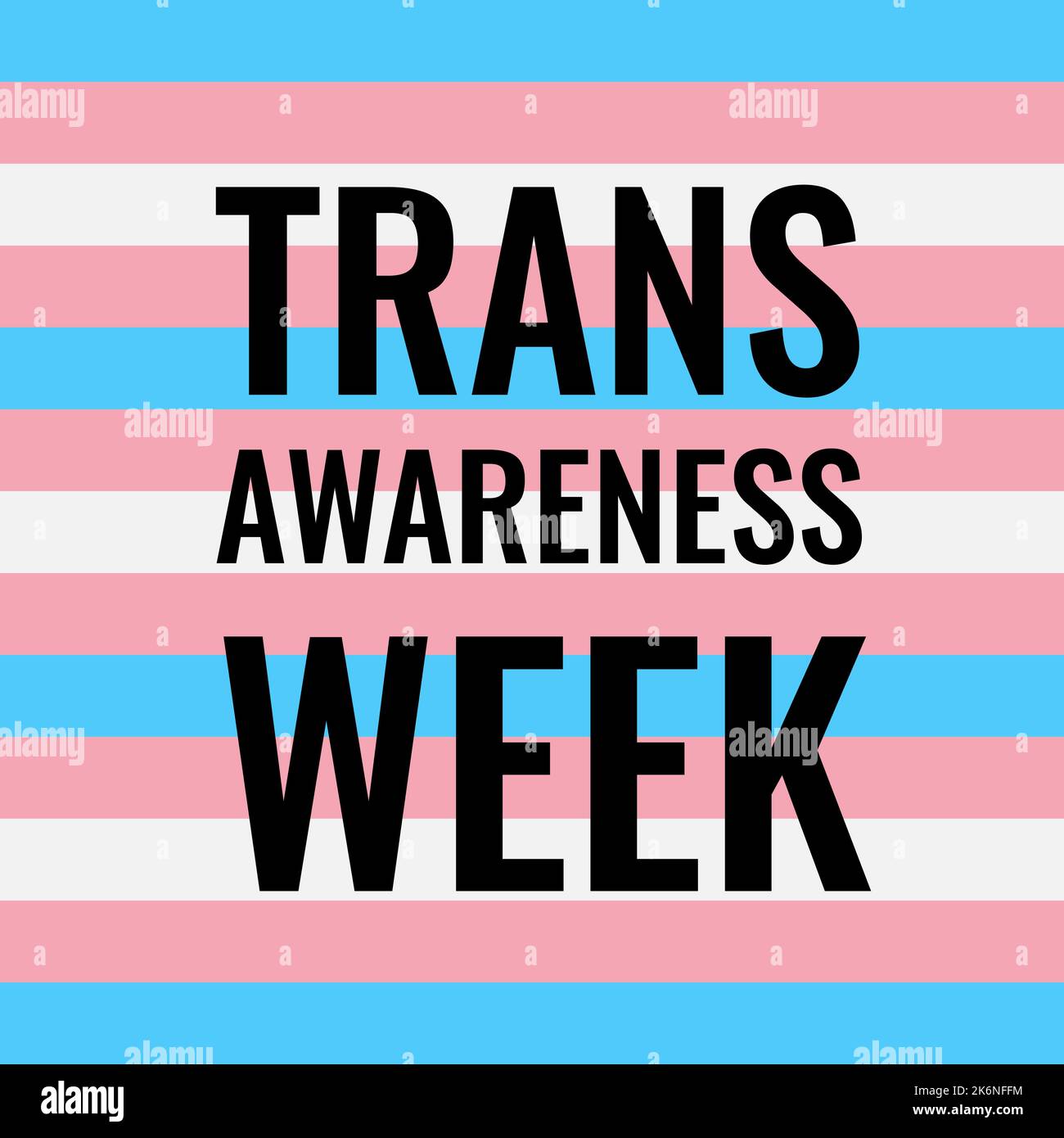 Trans Awareness Week typography poster. LGBT community event in ...