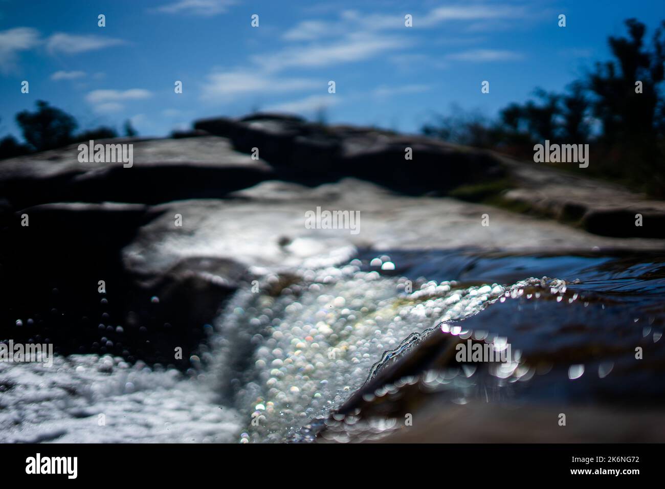 Noble Falls and Wooroloo Brook in Gidgegannup in the Perth Hills ...
