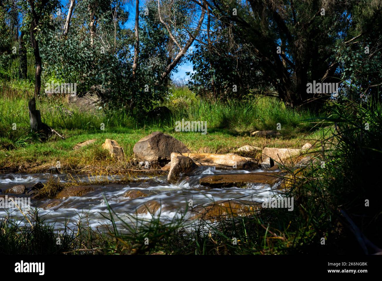 Noble Falls and Wooroloo Brook in Gidgegannup in the Perth Hills ...