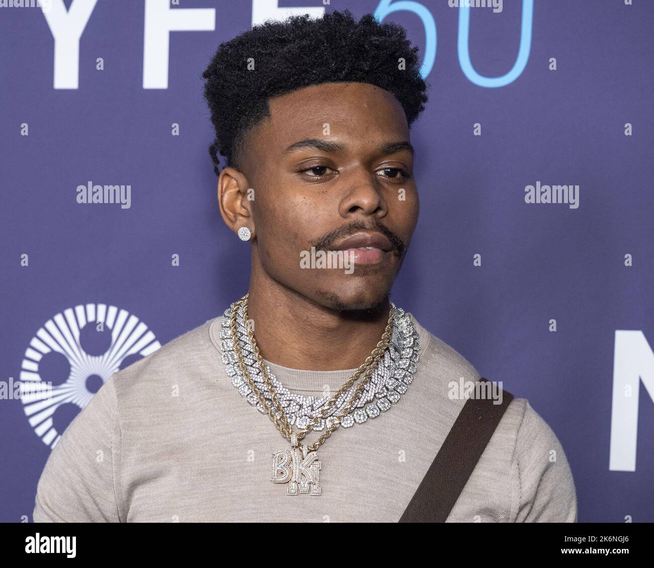 New York, USA. 14th Oct, 2022. Aubrey Joseph arrives on the red carpet ...