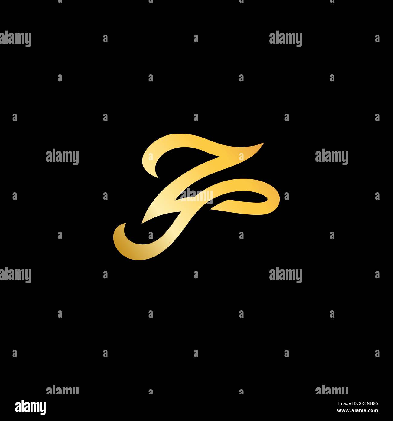 Calligraphy logo design hi-res stock photography and images - Alamy