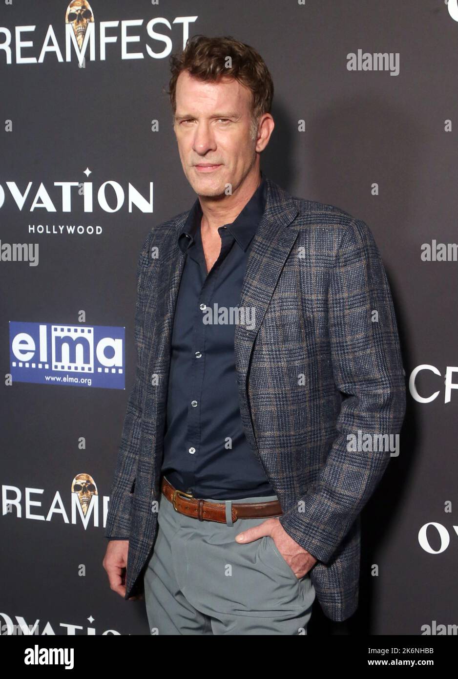 14 October 2022 - Hollywood, California - Thomas Jane. Screamfest LA ...