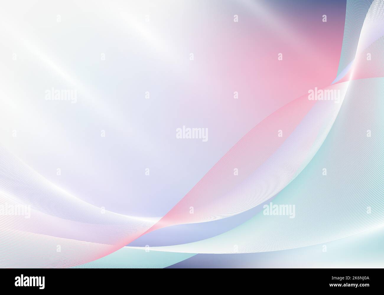 Abstract wavy lines elements with lighting effect on blurred background ...