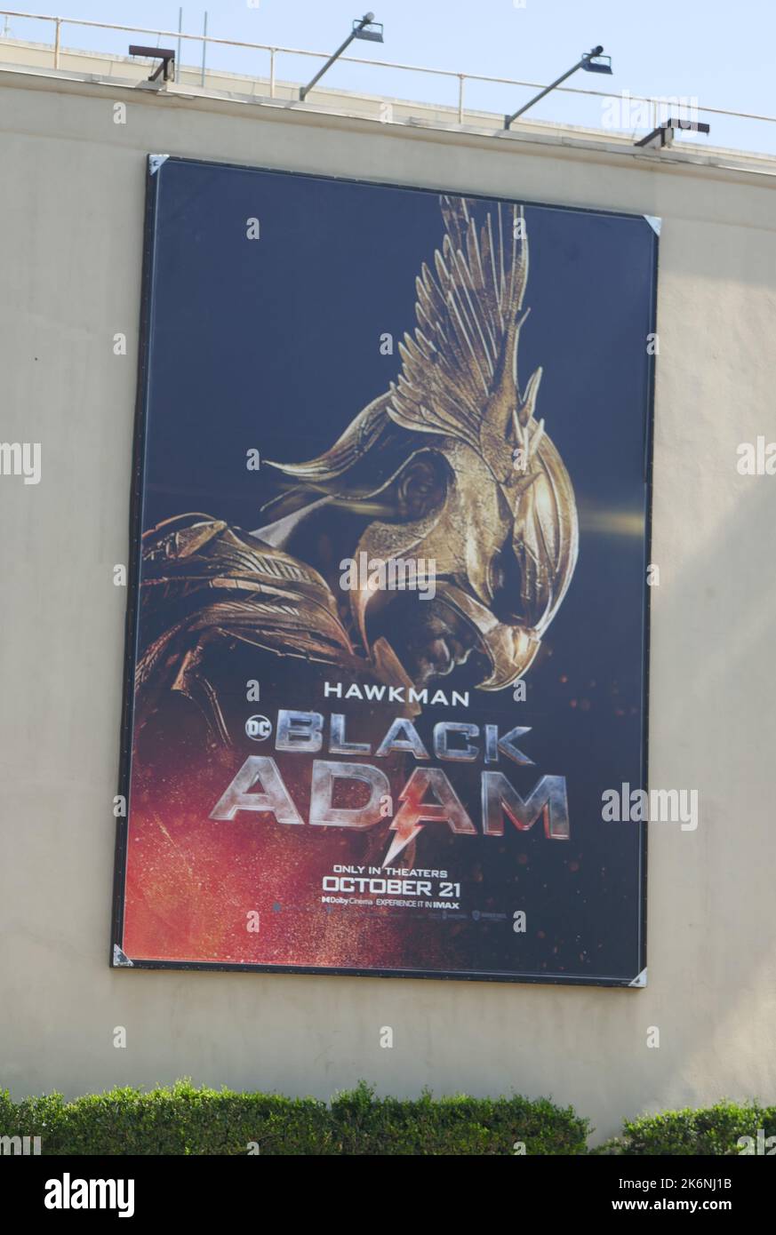 Los Angeles, California, USA 9th October 2022 A general view of atmosphere of Dwayne Johnson ...