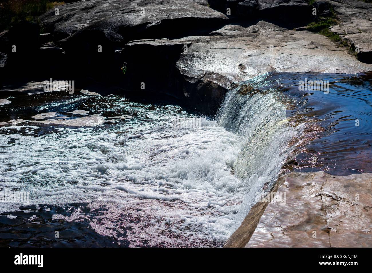 Noble Falls and Wooroloo Brook in Gidgegannup in the Perth Hills ...