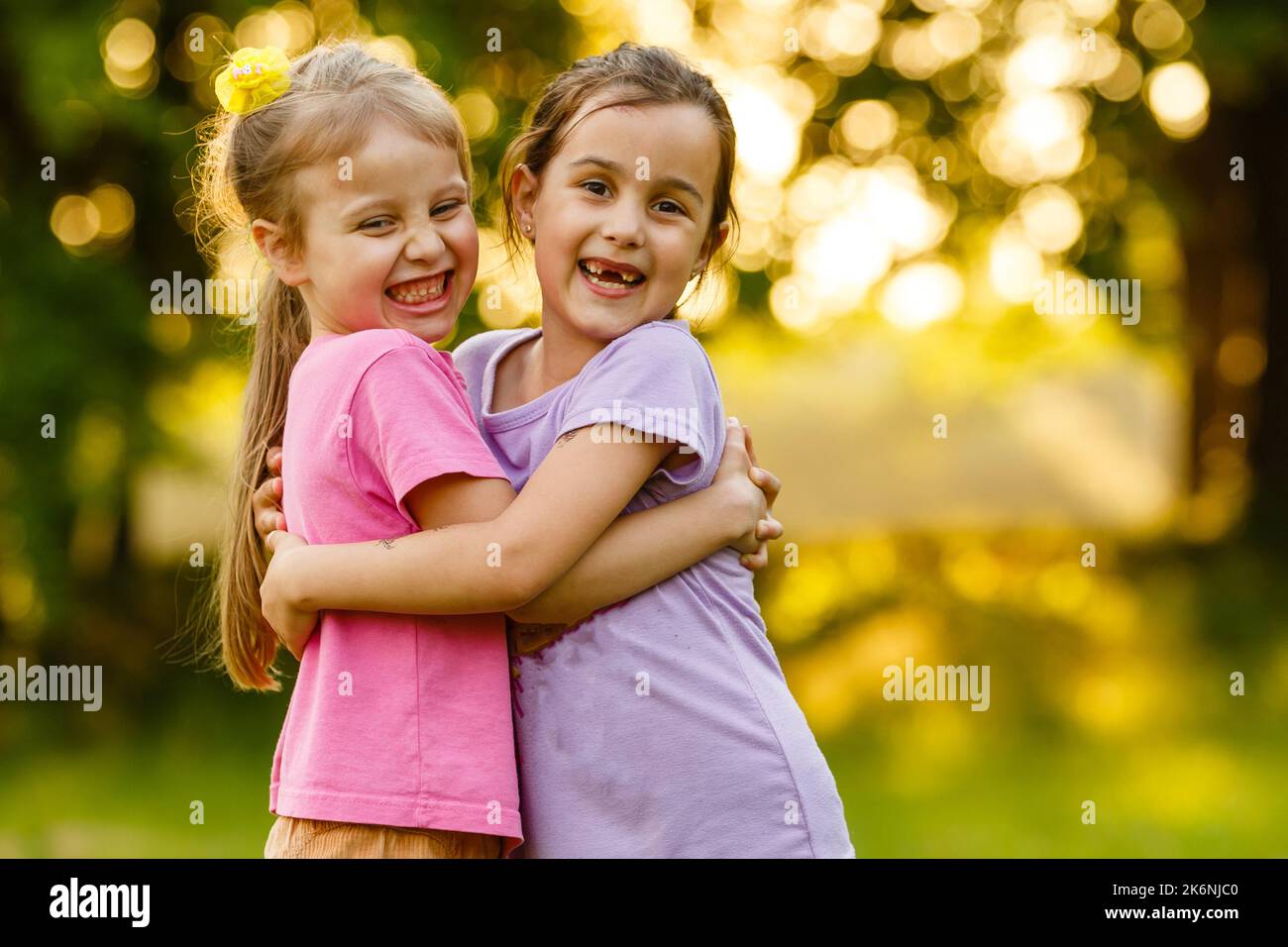 The best friends playing together Stock Photo - Alamy