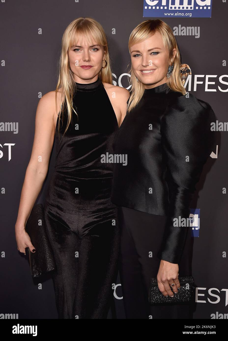 Los Angeles, USA. 14th Oct, 2022. Julia Sandstrom and Malin Akerman ...