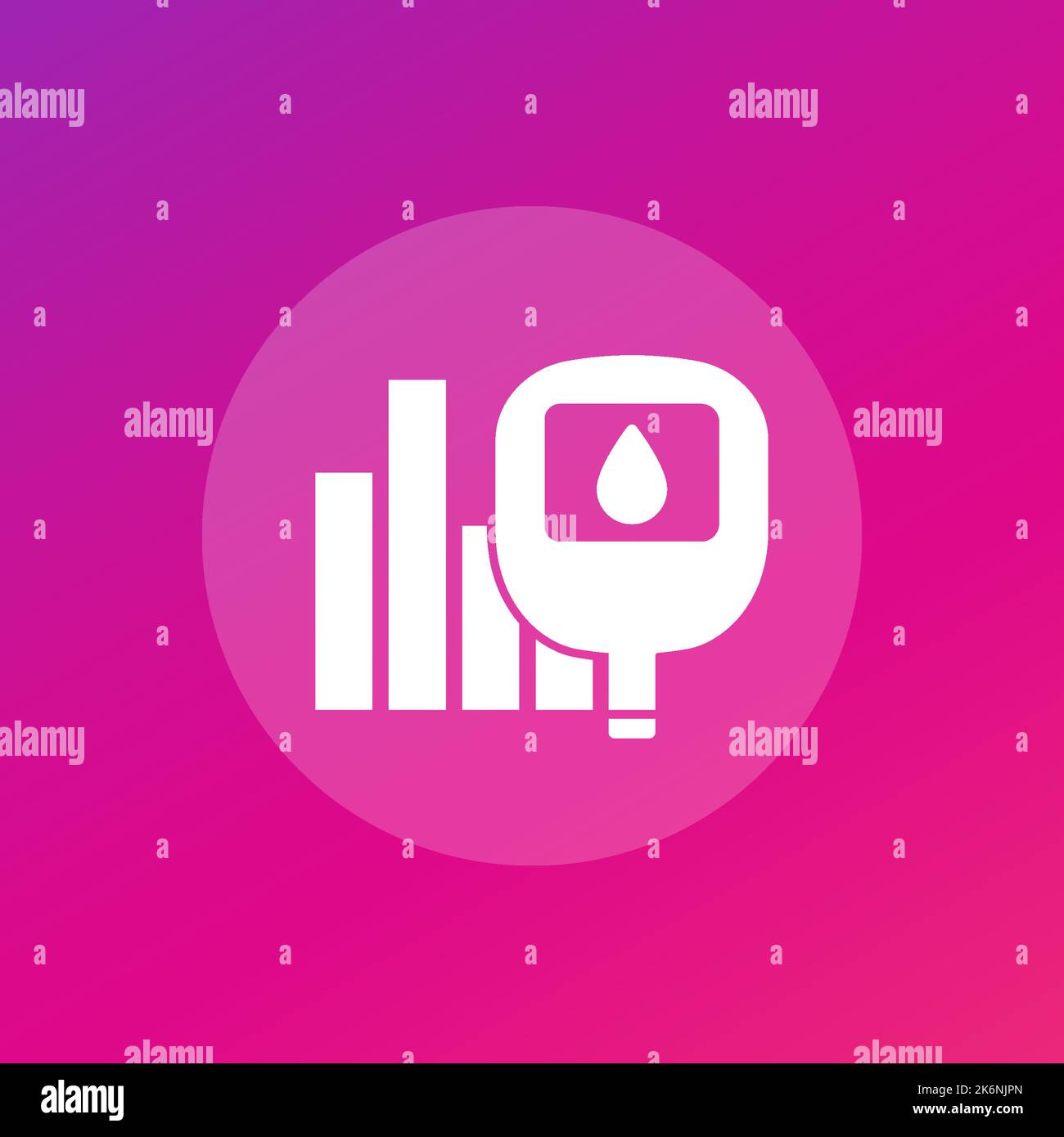 Diabetes glucometer check Stock Vector Images - Alamy