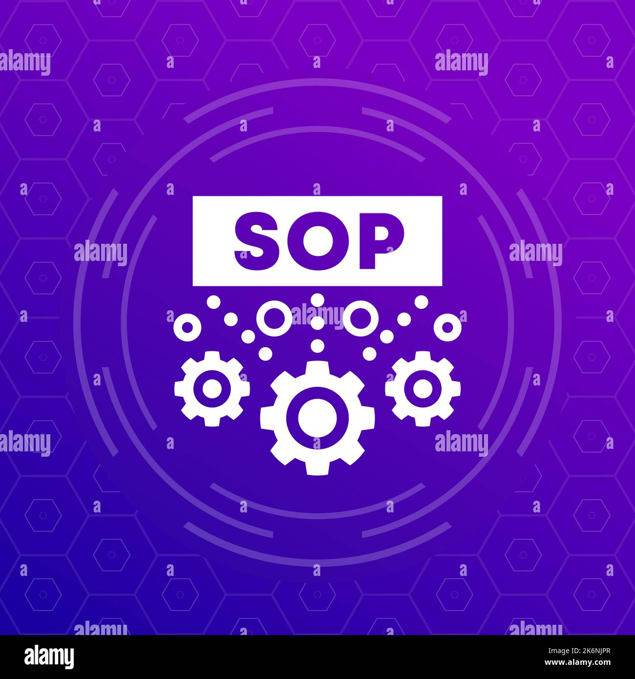 SOP icon, Standard Operating Procedure vector Stock Vector Image & Art - Alamy