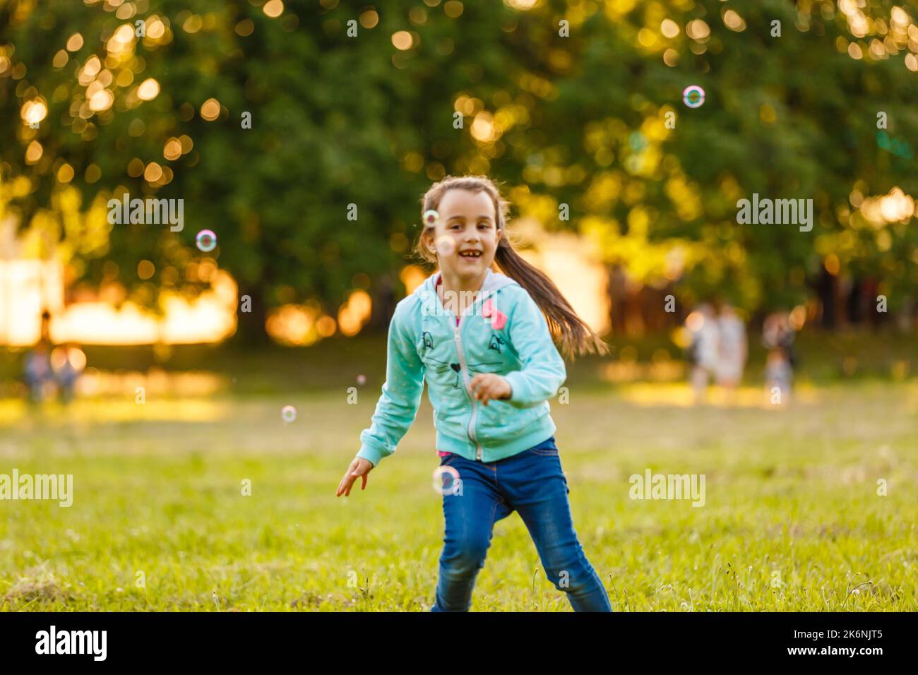 from little girl outdoor rice field Stock Photo - Alamy