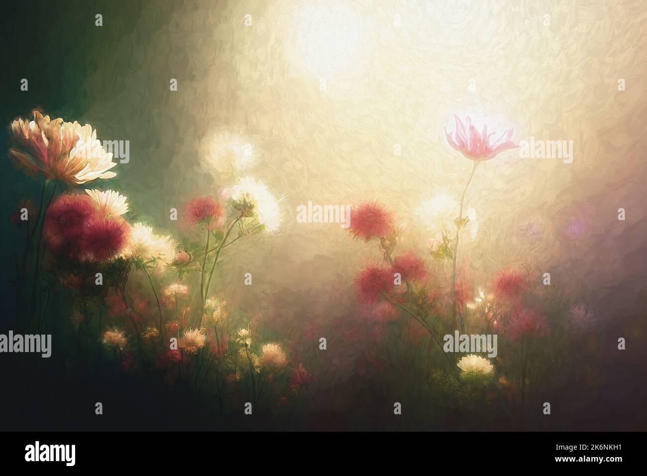 Beautiful background with flowers in light. Flower background Stock ...