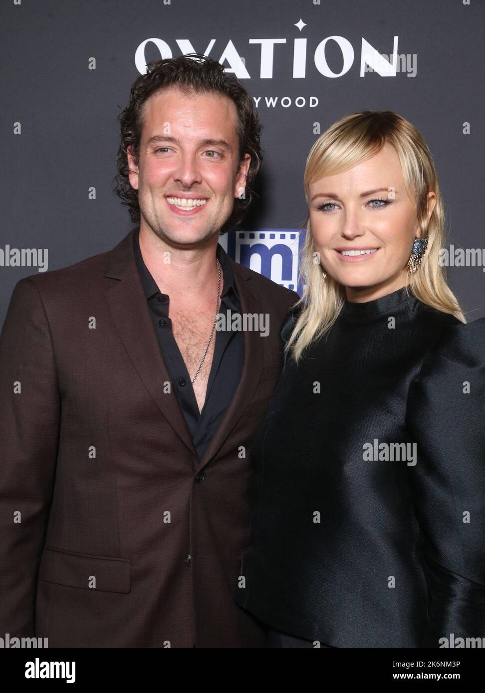 14 October 2022 - Hollywood, California - Jack Donnelly, Malin Akerman ...