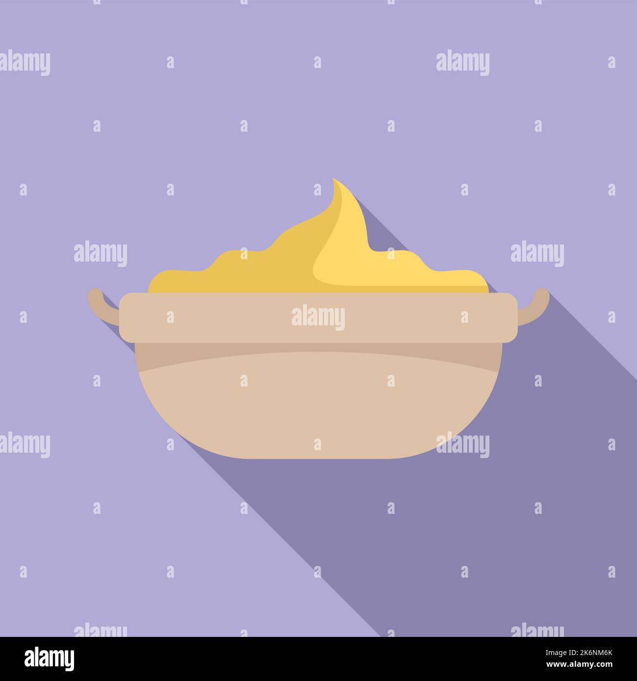 Mash potato milk butter Stock Vector Images - Alamy