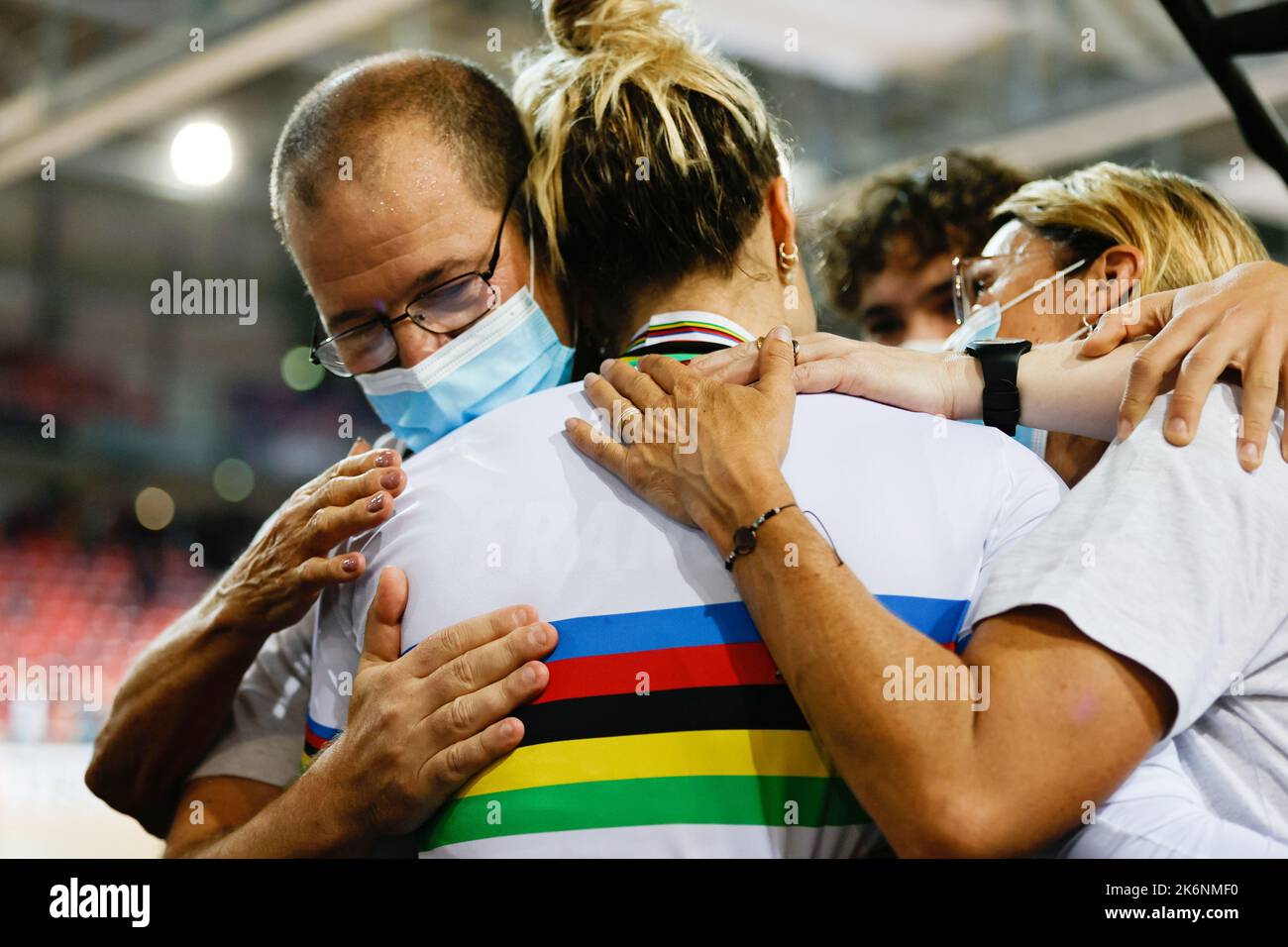 Mathilde Gros of France, Gold medal, Women's Sprint during the 2022 ...