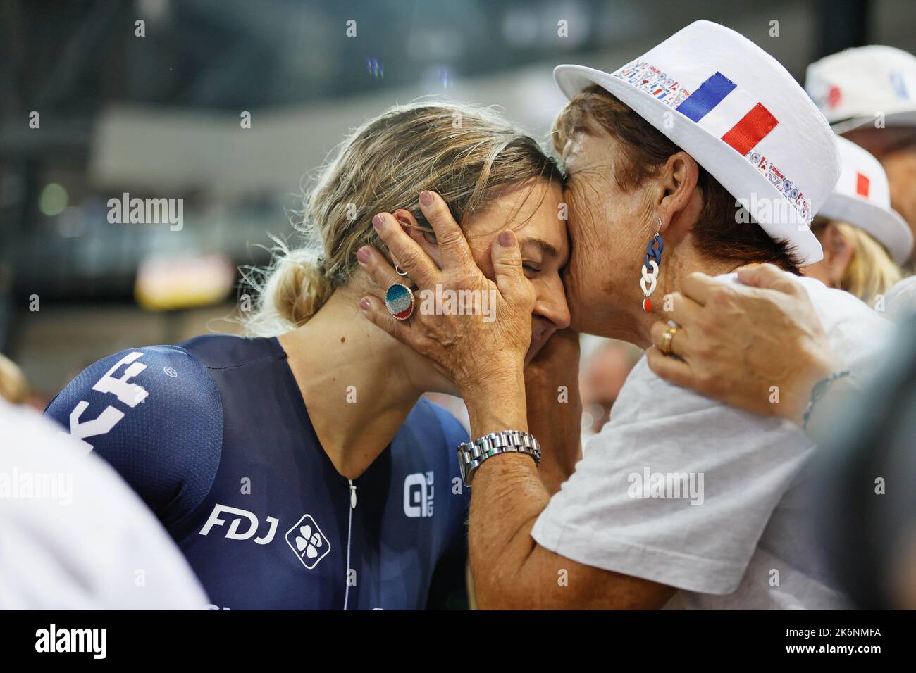 Mathilde Gros of France, Gold medal, Women's Sprint during the 2022 ...