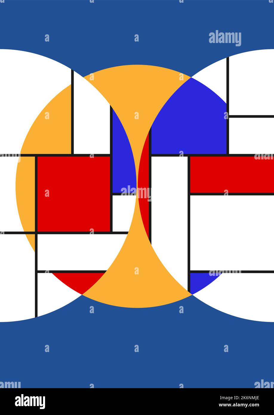 Overlay and intersection basic geometry forms Stock Vector Image & Art ...