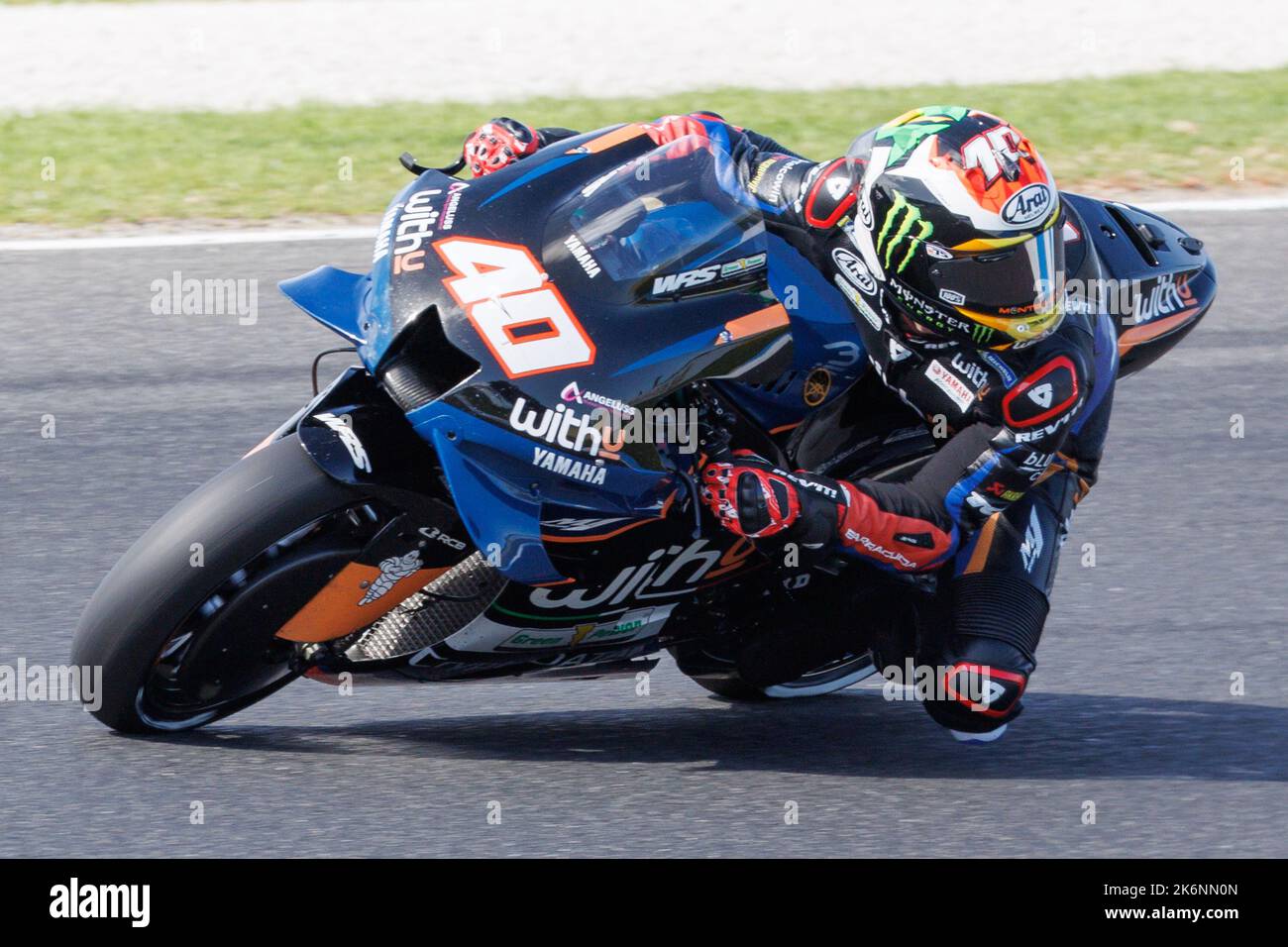 October 15, 2022: Darryn Binder (RSA) on the No.40 Yamaha from Withu ...