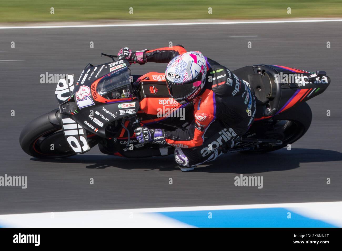 October 15, 2022: Aleix Espargaro (SPA) on the No.41 Aprilia from ...