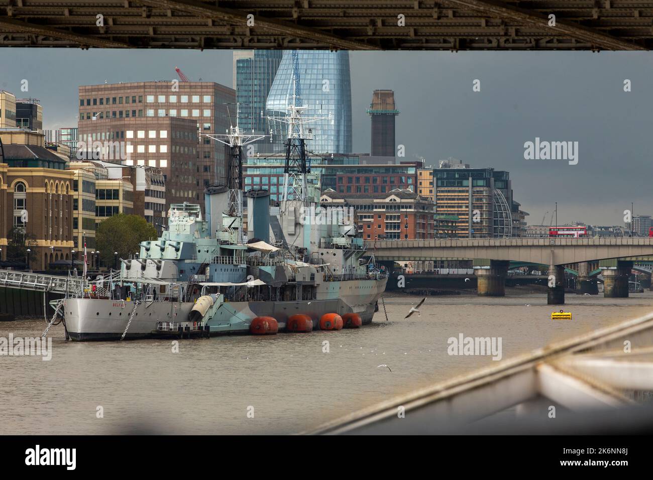 HMS Belfast is a Town-class light cruiser that was built for the Royal ...