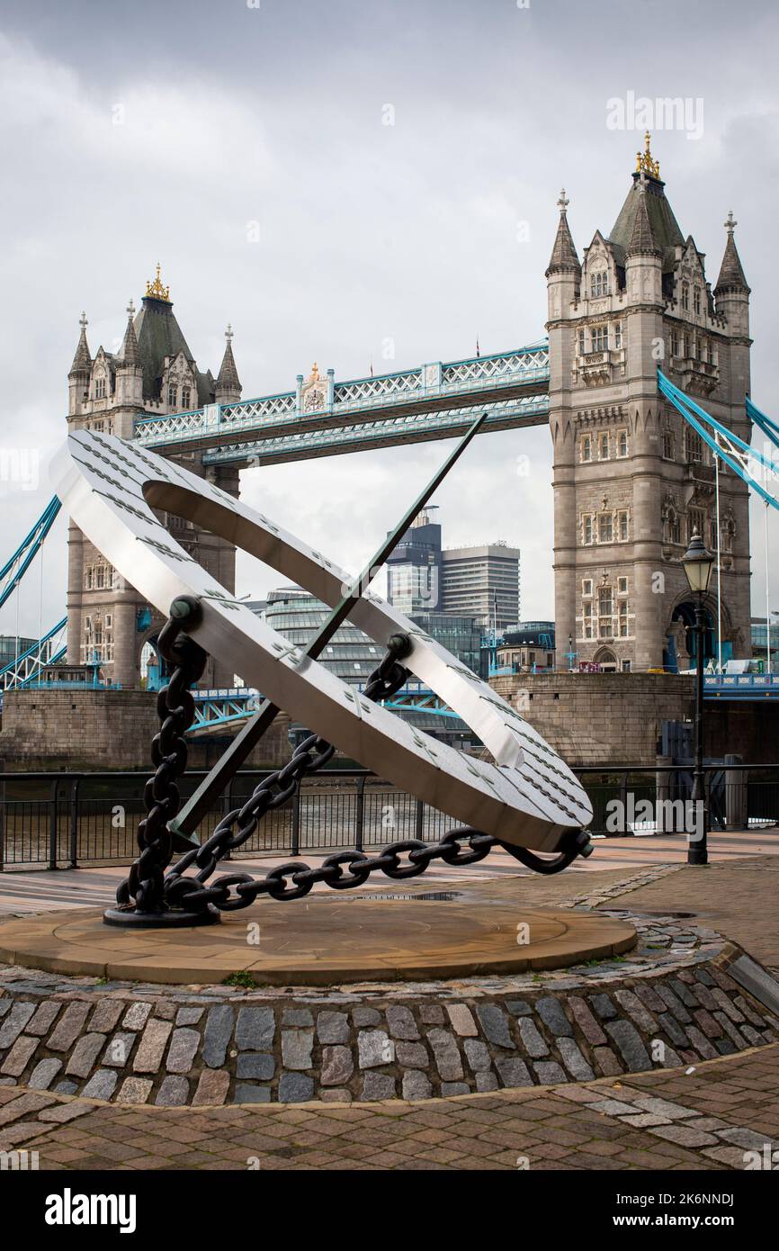 Tower Bridge is a Grade I listed combined bascule and suspension bridge ...