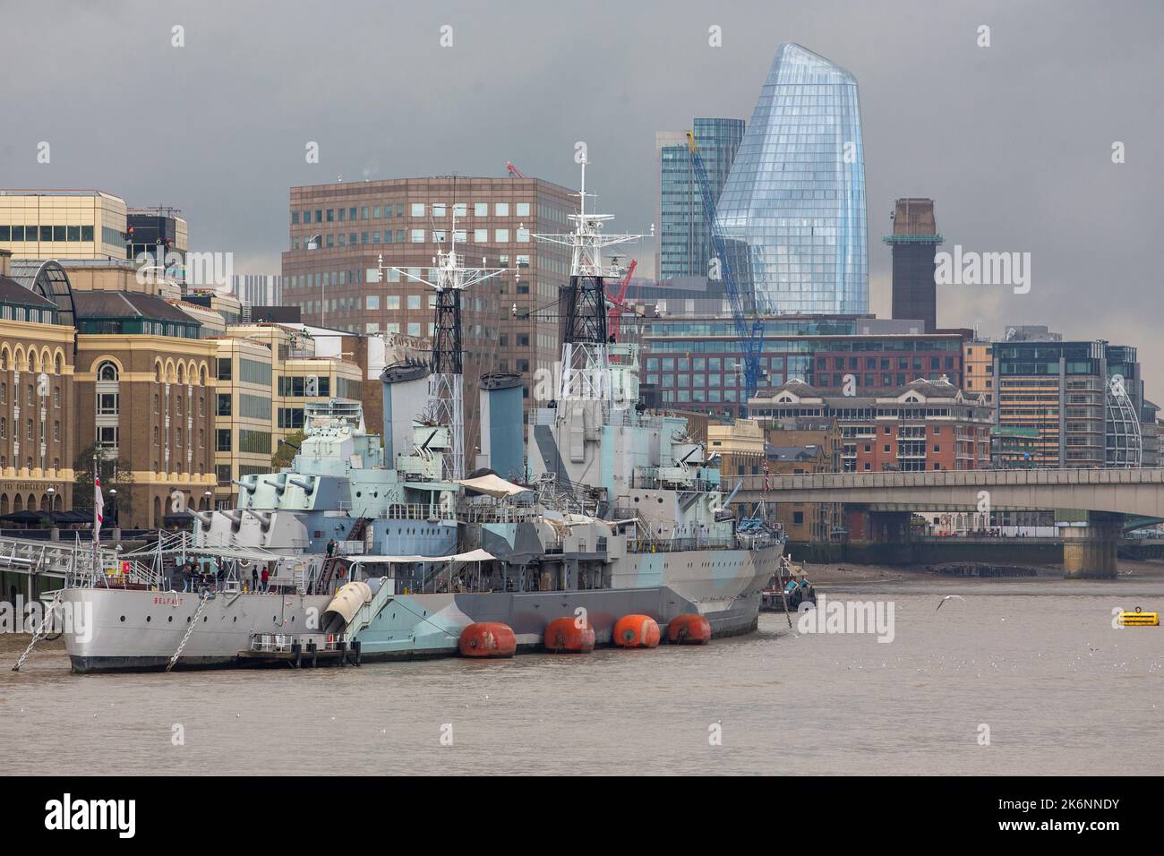 HMS Belfast is a Town-class light cruiser that was built for the Royal ...