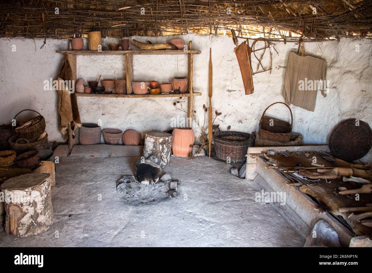 Interior old village hut hi-res stock photography and images - Alamy
