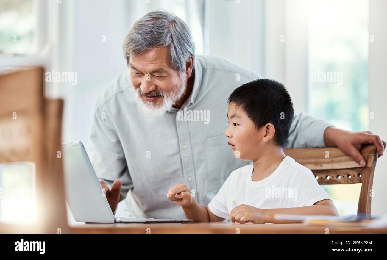 We grow in different directions yet our roots remain. a grandfather ...