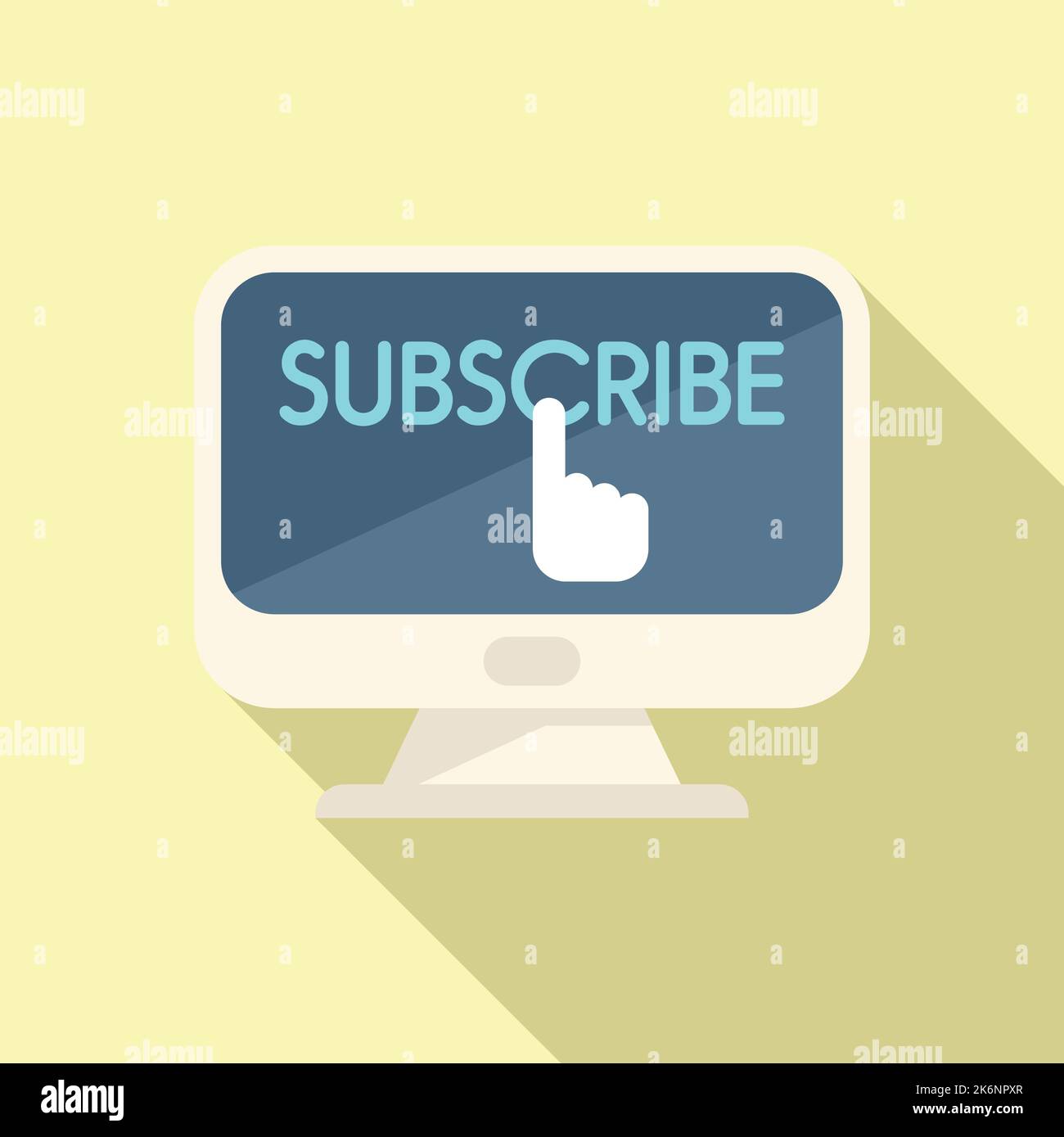 Subscriber form Stock Vector Images - Alamy