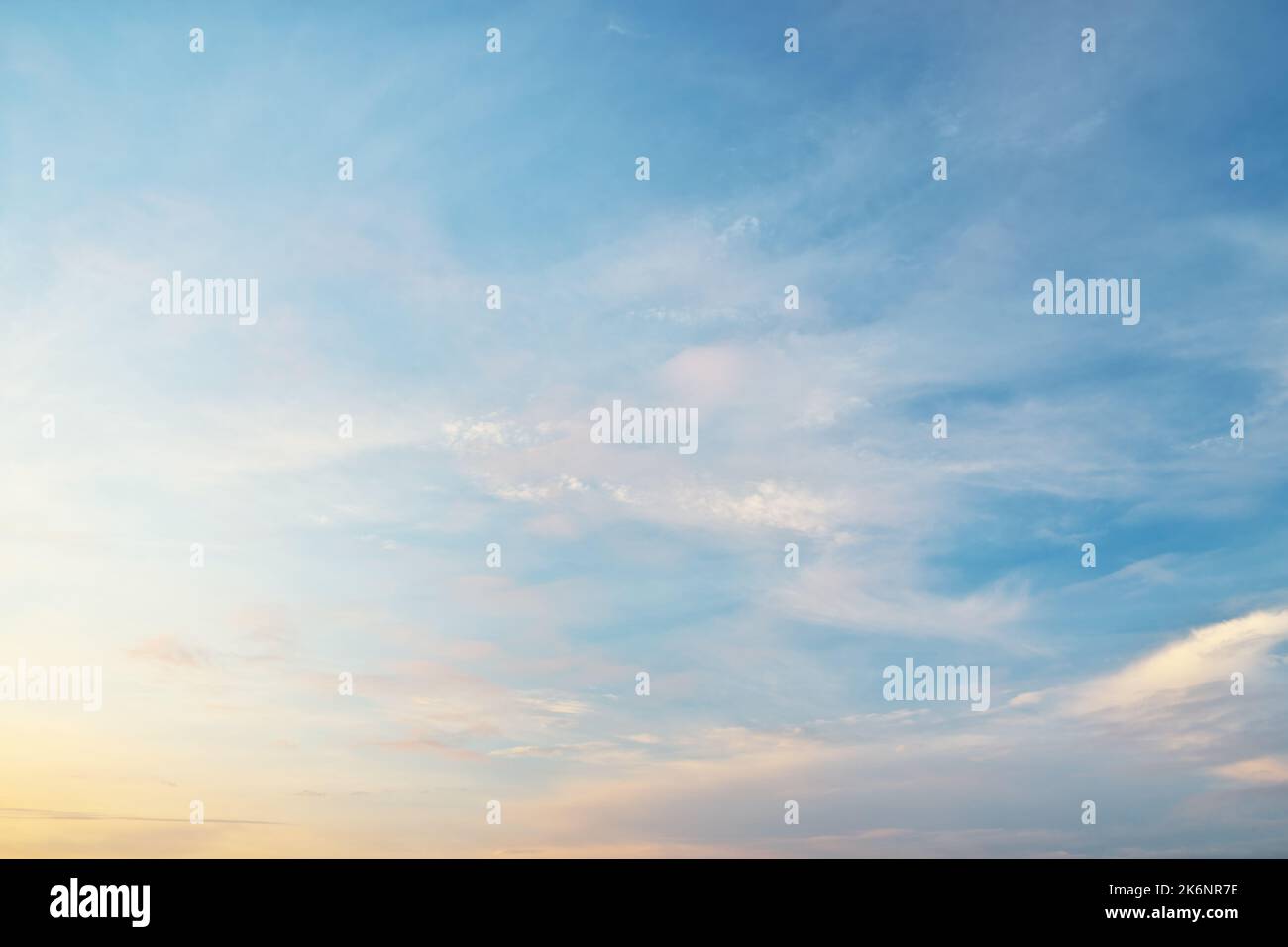Sky background on sunset. Nature abstract composition Stock Photo - Alamy