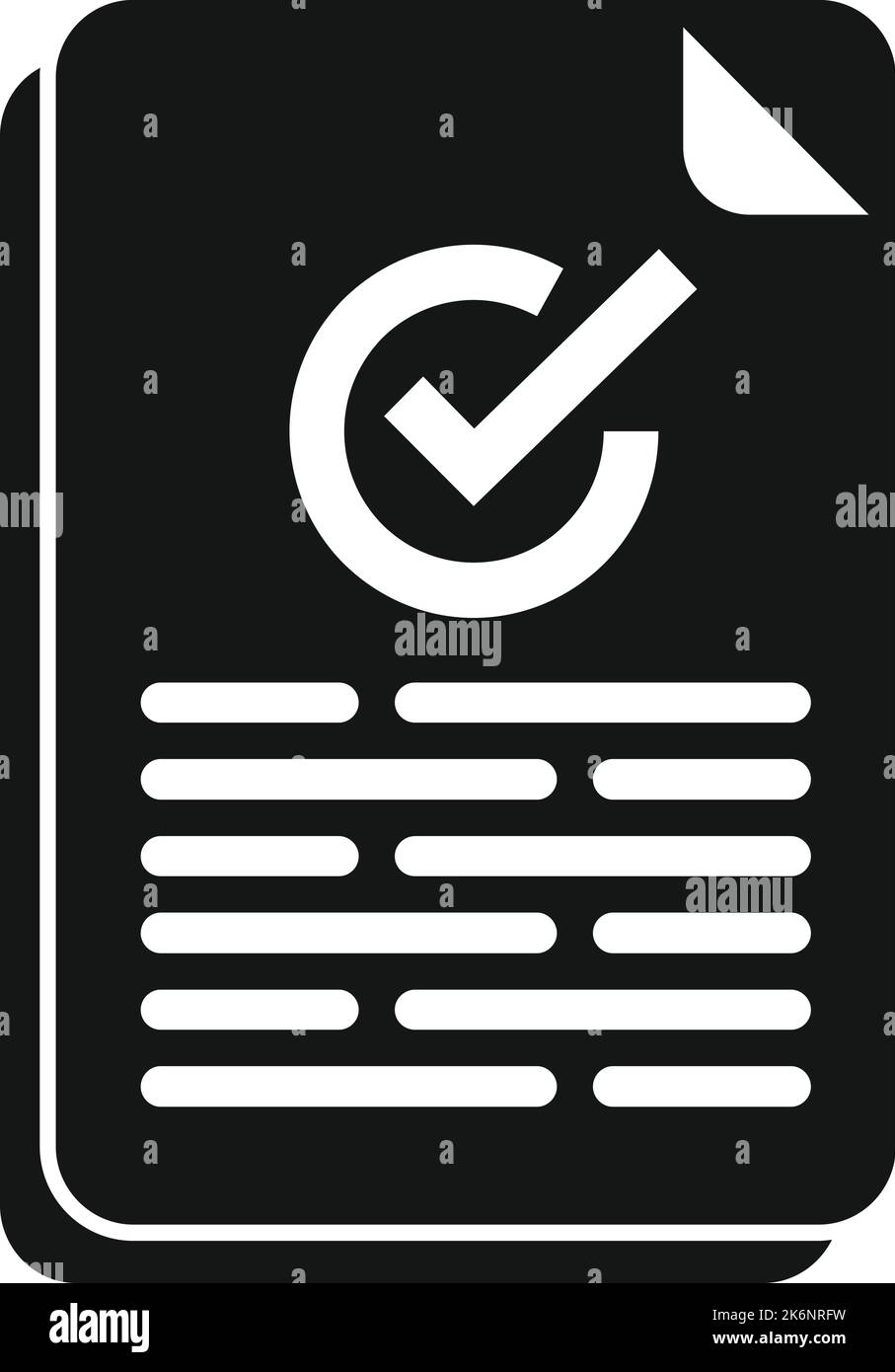 Subscribe paper icon simple vector. Email message. Notice letter Stock ...