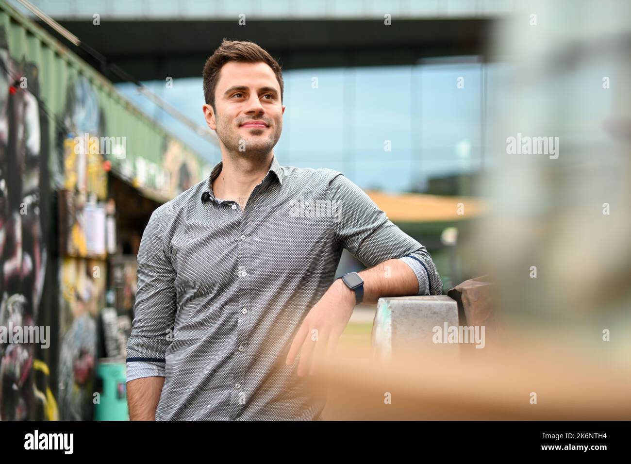 Munich, Germany. 13th Oct, 2022. Director and student at the Hochschule für Fernsehen und Film ...