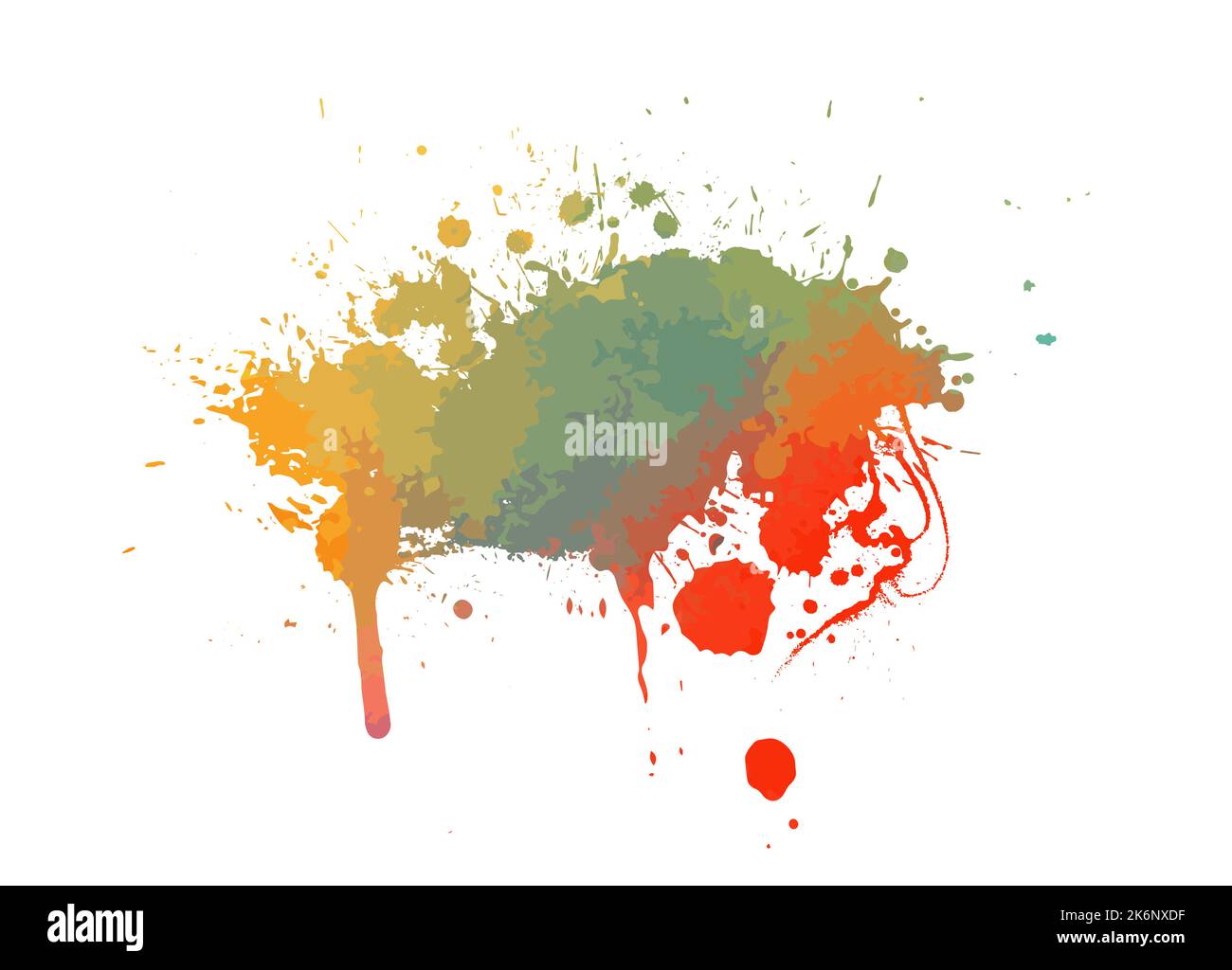 Multicolored blot object. Vector illustration Stock Vector Image & Art ...