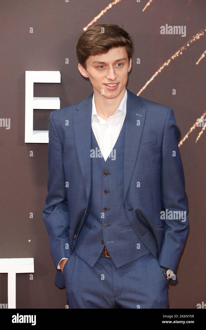 Henry Calvert attends film premiere of 'Empire of Light' during the ...