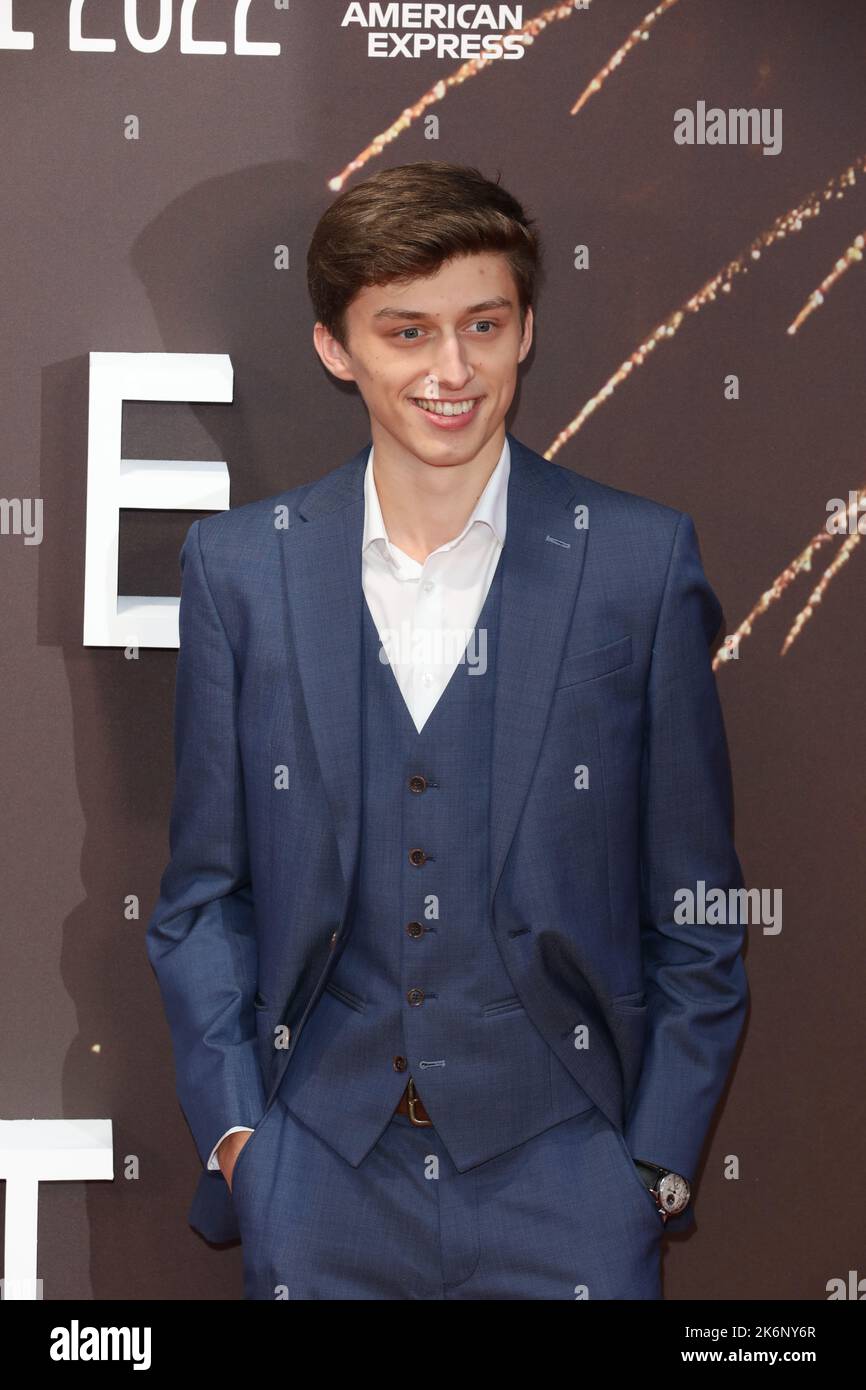 Henry Calvert attends film premiere of 'Empire of Light' during the ...