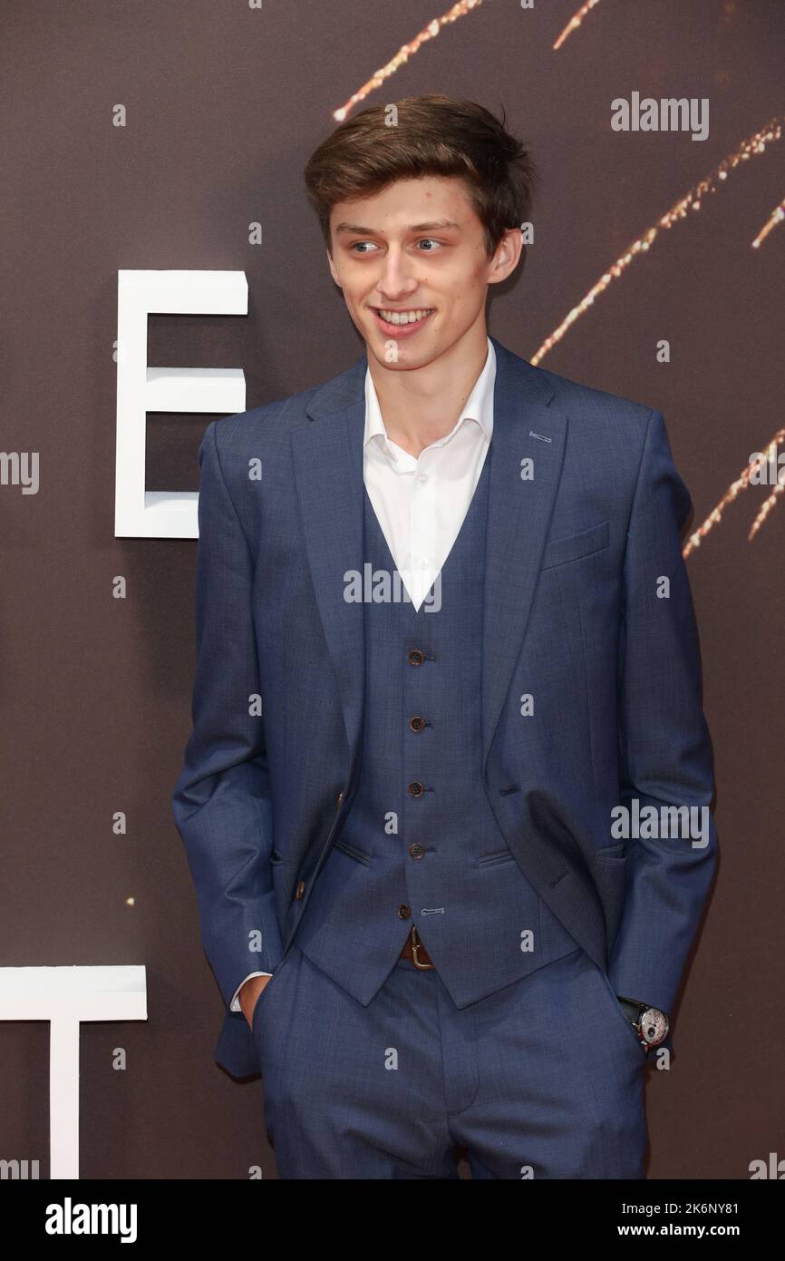 Henry Calvert attends film premiere of 'Empire of Light' during the ...