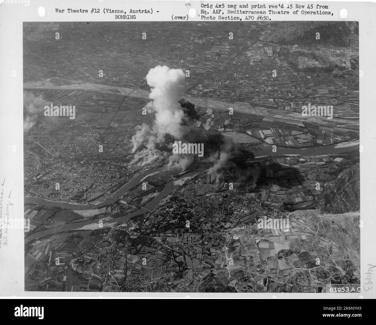 Photograph - Vienna, Austria - Bombing. Photograph - Vienna, Austria ...