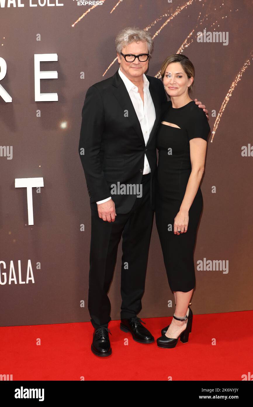 Colin Firth attends film premiere of 'Empire of Light' during the 2022 ...