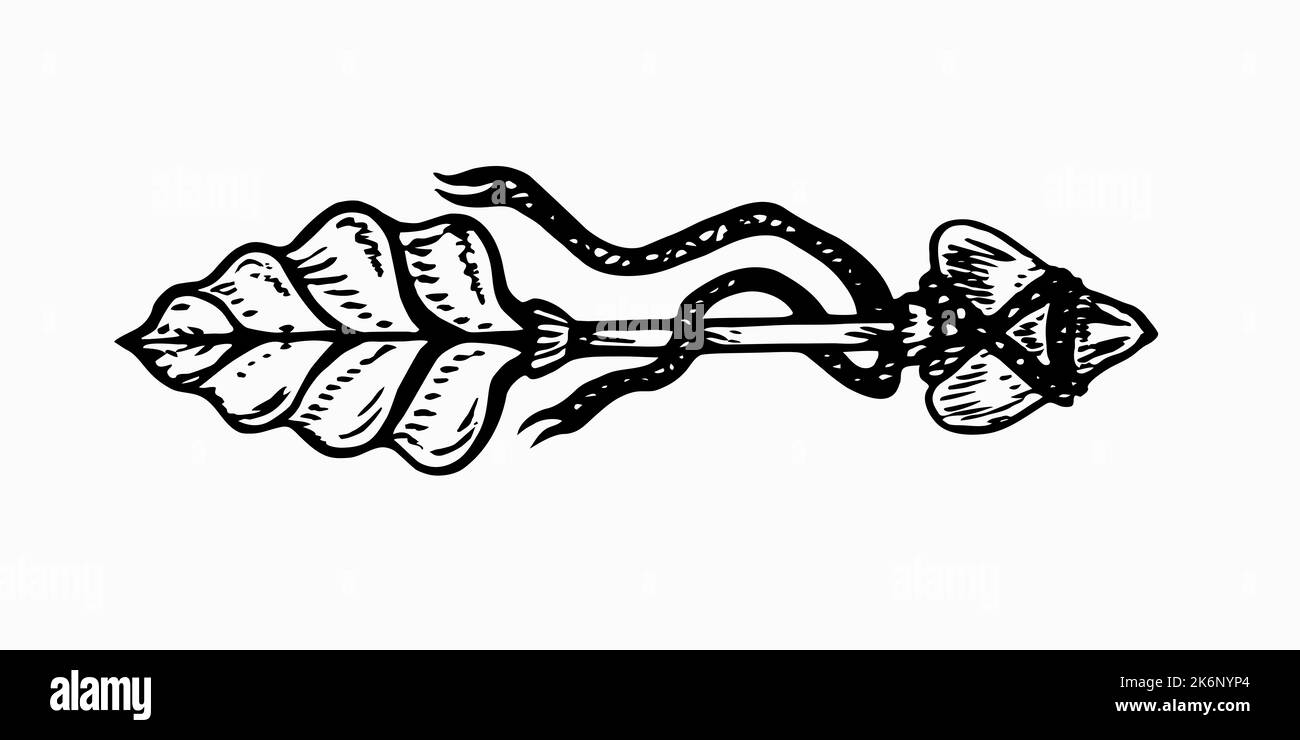 Bow and arrow drawing hi-res stock photography and images - Alamy