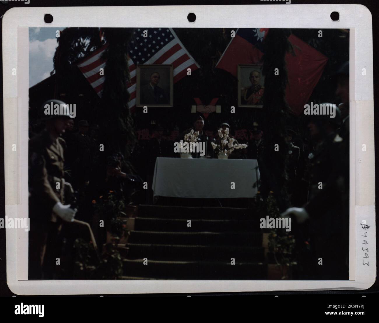 Through An Interperter, Gen, Lewis A. Pick Thanks The Cheering Crowds ...